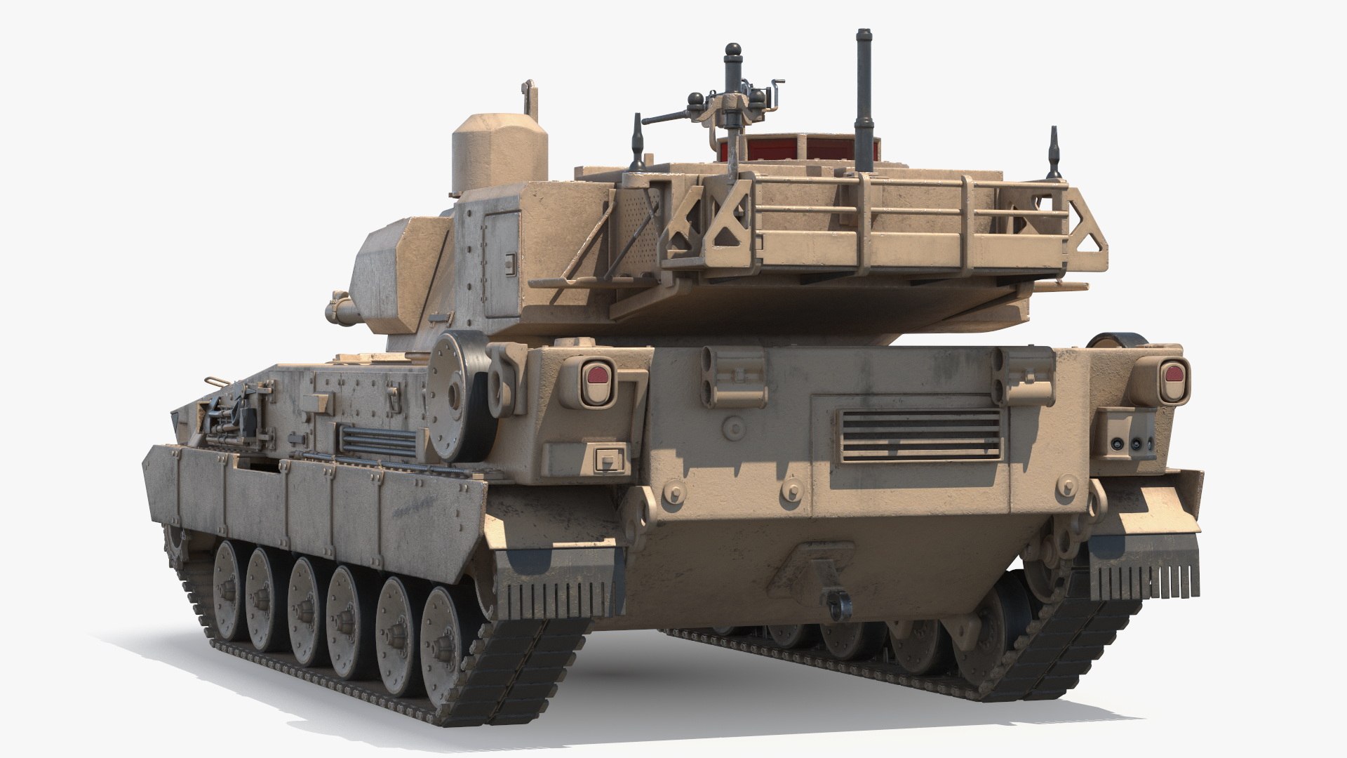 3D M10 Booker Tracked Vehicle With Dirty Hull - TurboSquid 2402458