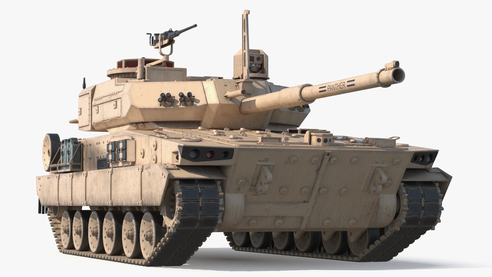 3D M10 Booker Tracked Vehicle With Dirty Hull - TurboSquid 2402458