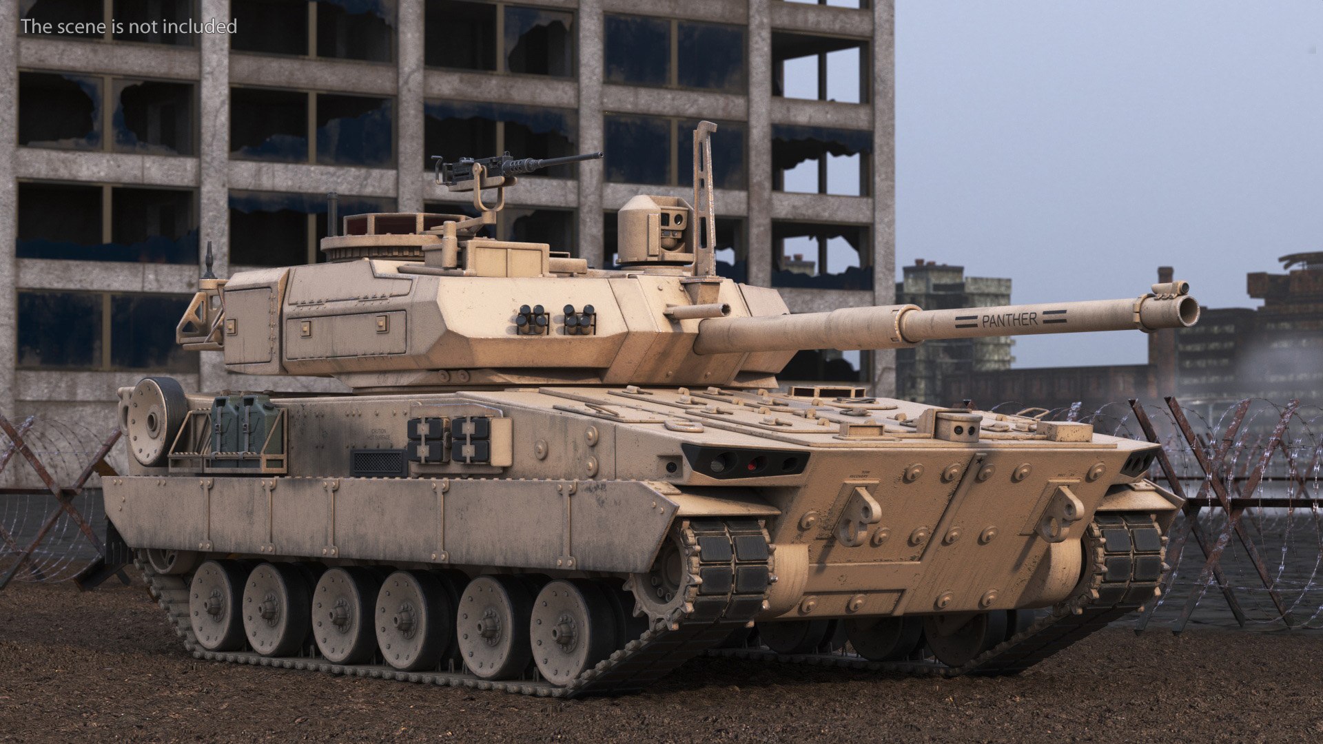 3D M10 Booker Tracked Vehicle With Dirty Hull - TurboSquid 2402458