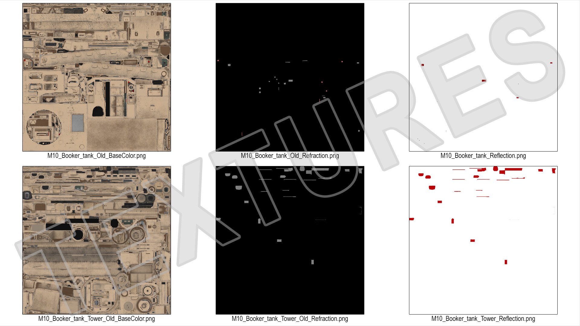 3D M10 Booker Tracked Vehicle With Dirty Hull - TurboSquid 2402458