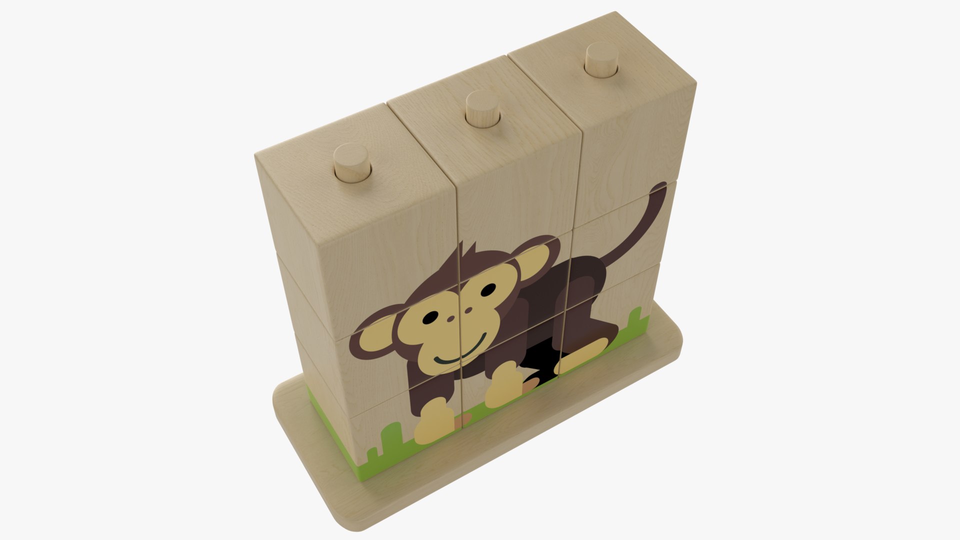 3D Stacking Block Puzzle Toy - TurboSquid 1815179