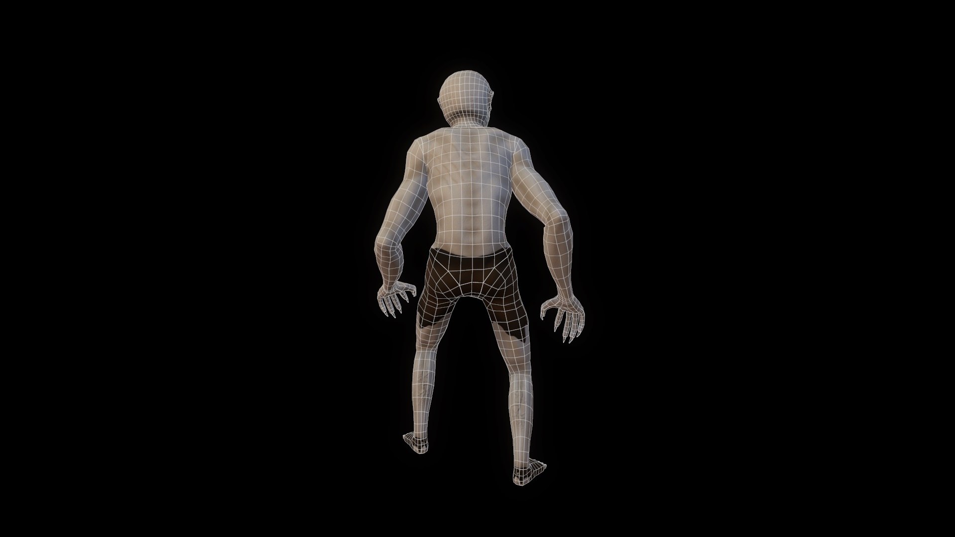 Wendigo Character Animations 3D Model - TurboSquid 1266110
