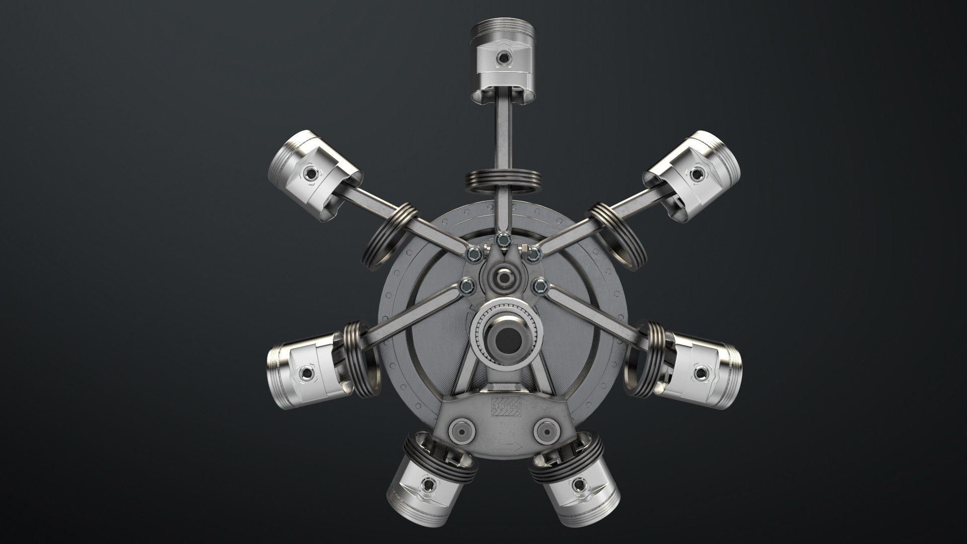 3D AirCraft Engine Model - TurboSquid 1783738