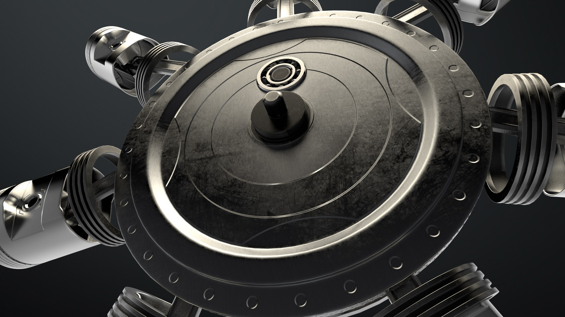 3D AirCraft Engine Model - TurboSquid 1783738