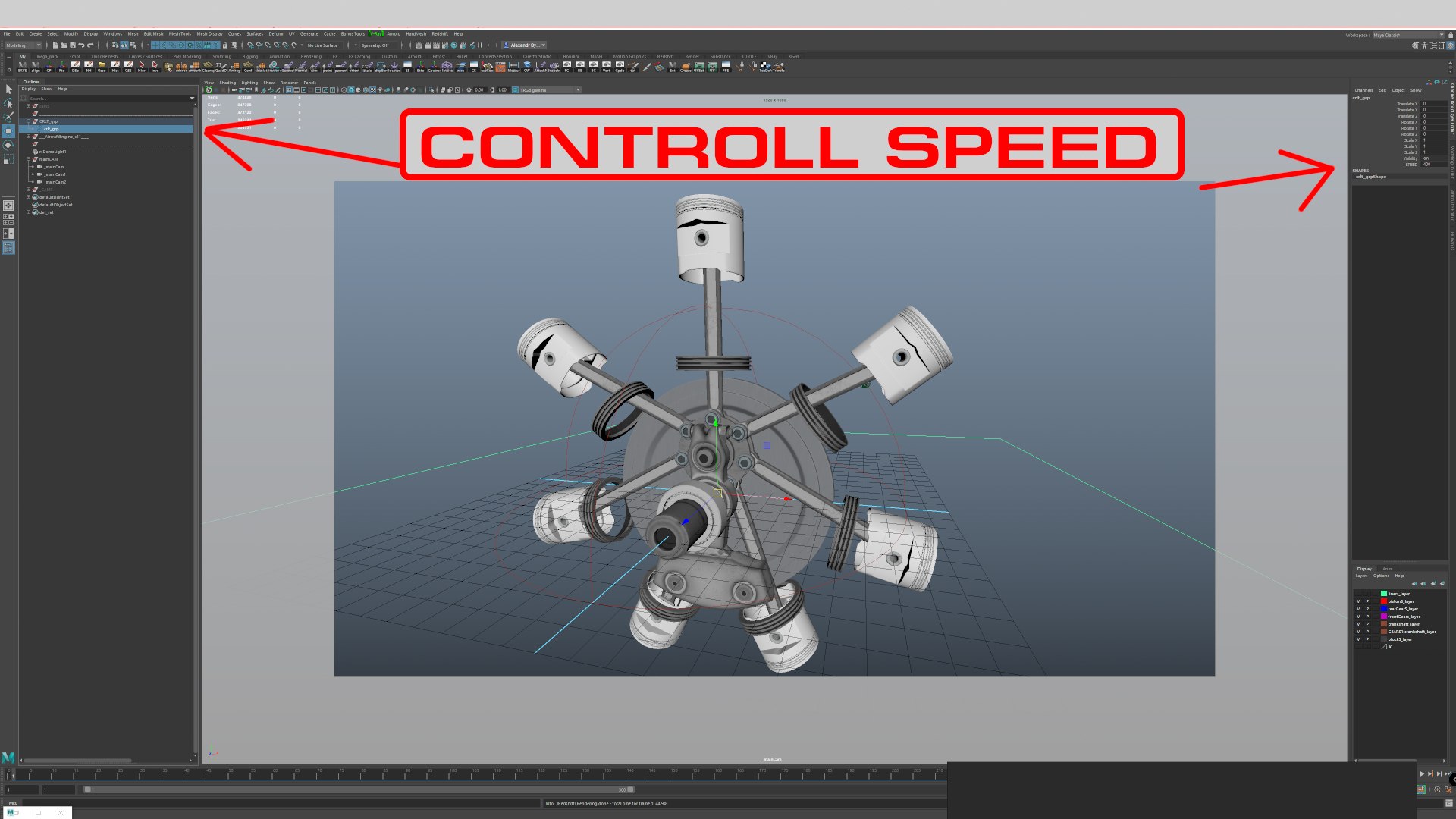 3D AirCraft Engine Model - TurboSquid 1783738