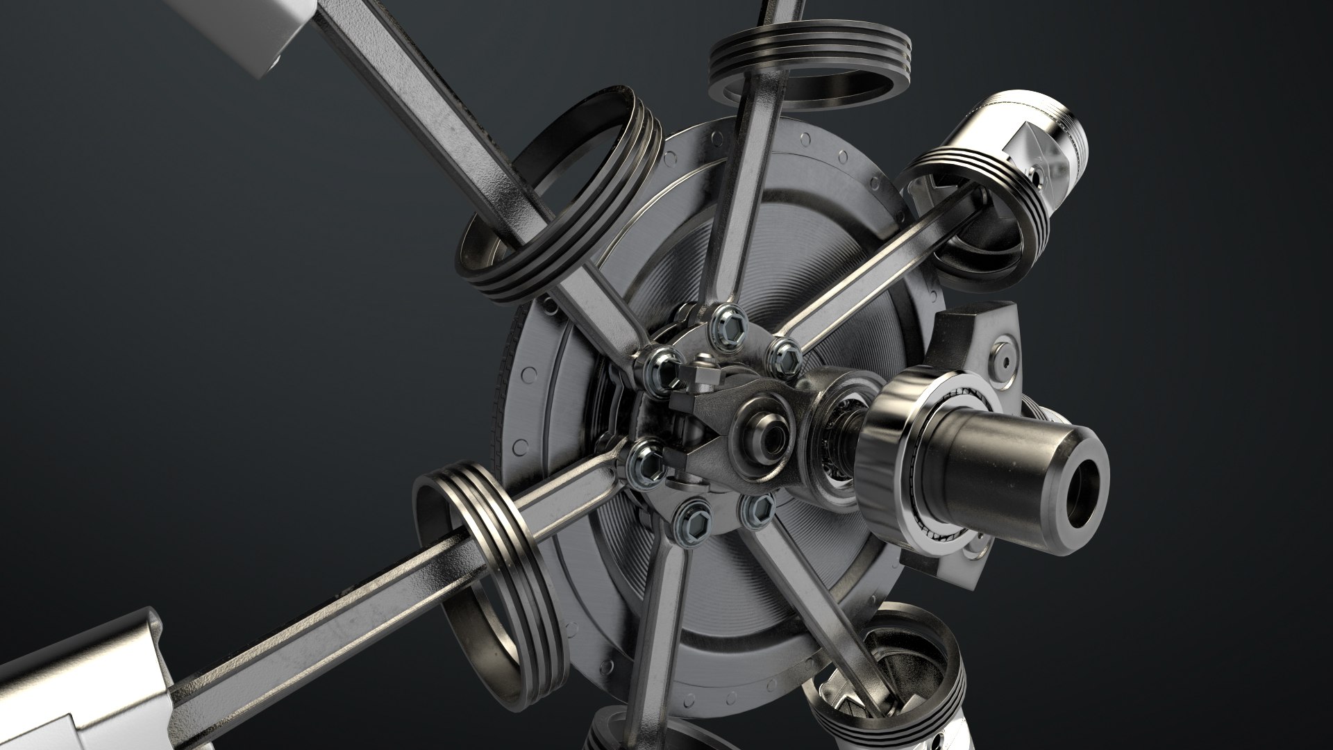 3D AirCraft Engine Model - TurboSquid 1783738