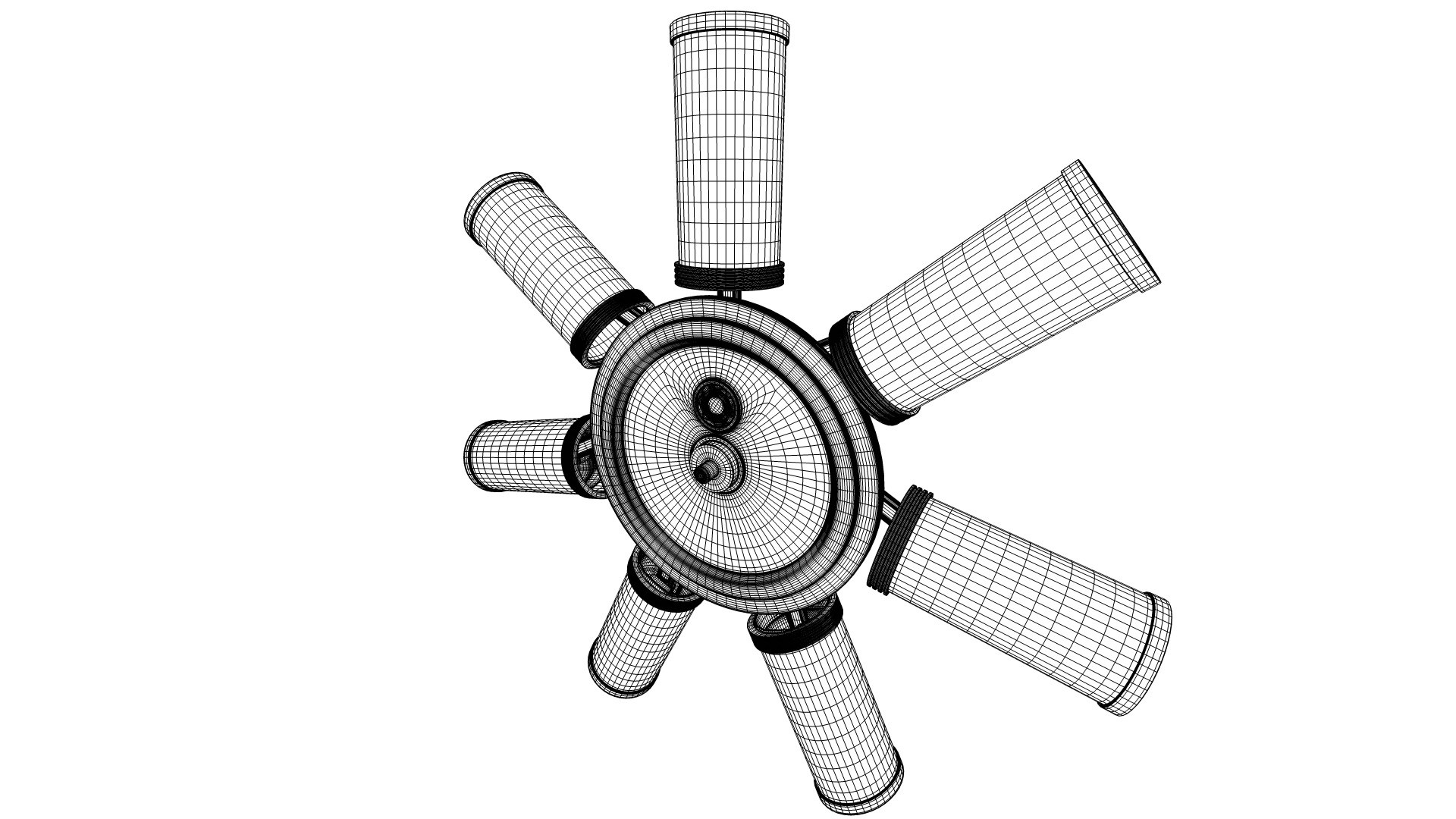 3D AirCraft Engine Model - TurboSquid 1783738