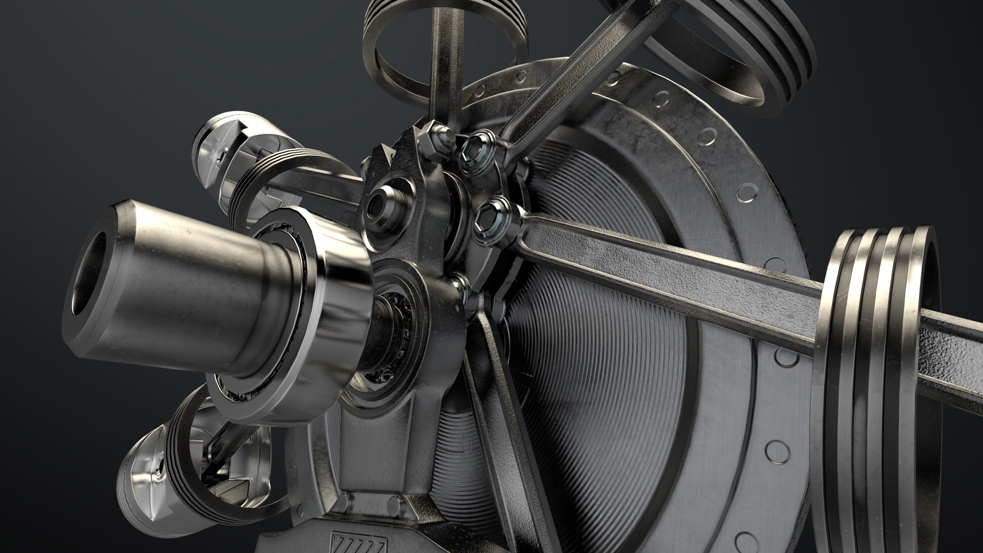 3D AirCraft Engine Model - TurboSquid 1783738