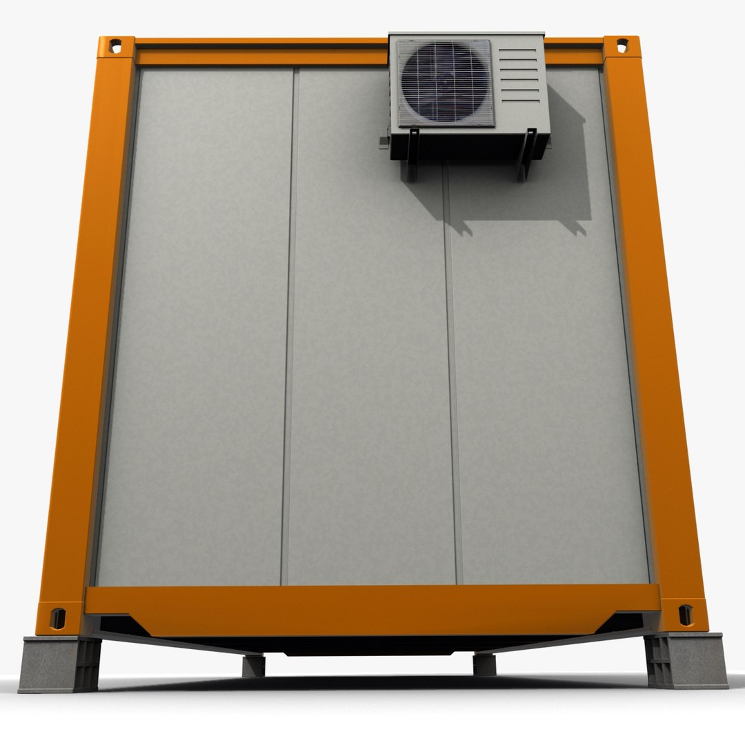 3d office containers pack