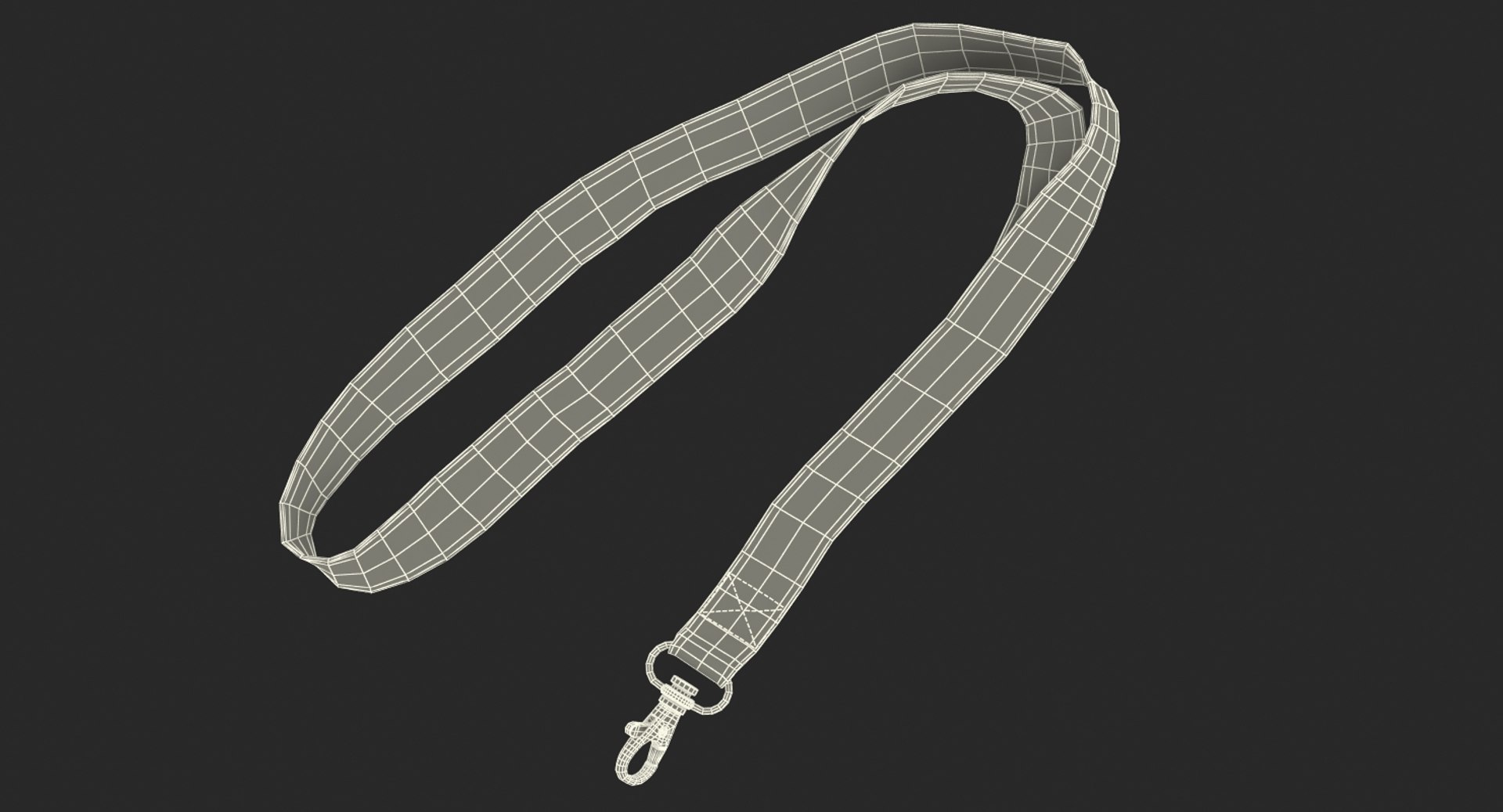 Yellow Security Lanyard 3D Model - TurboSquid 1255822