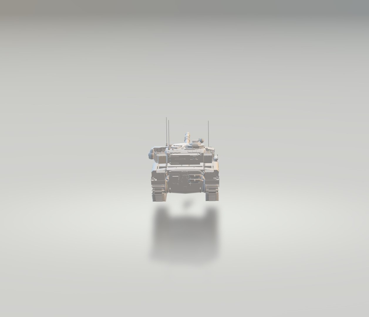 Chieftain Tank Model - TurboSquid 1364545