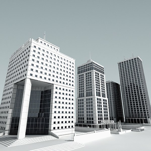 modelo 3d HD edificios CB - TurboSquid 483672