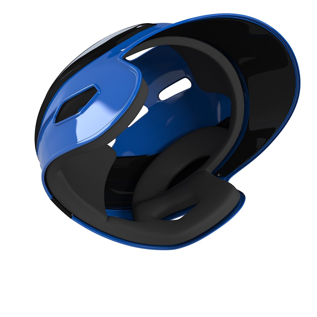3d Model Baseball Helmet