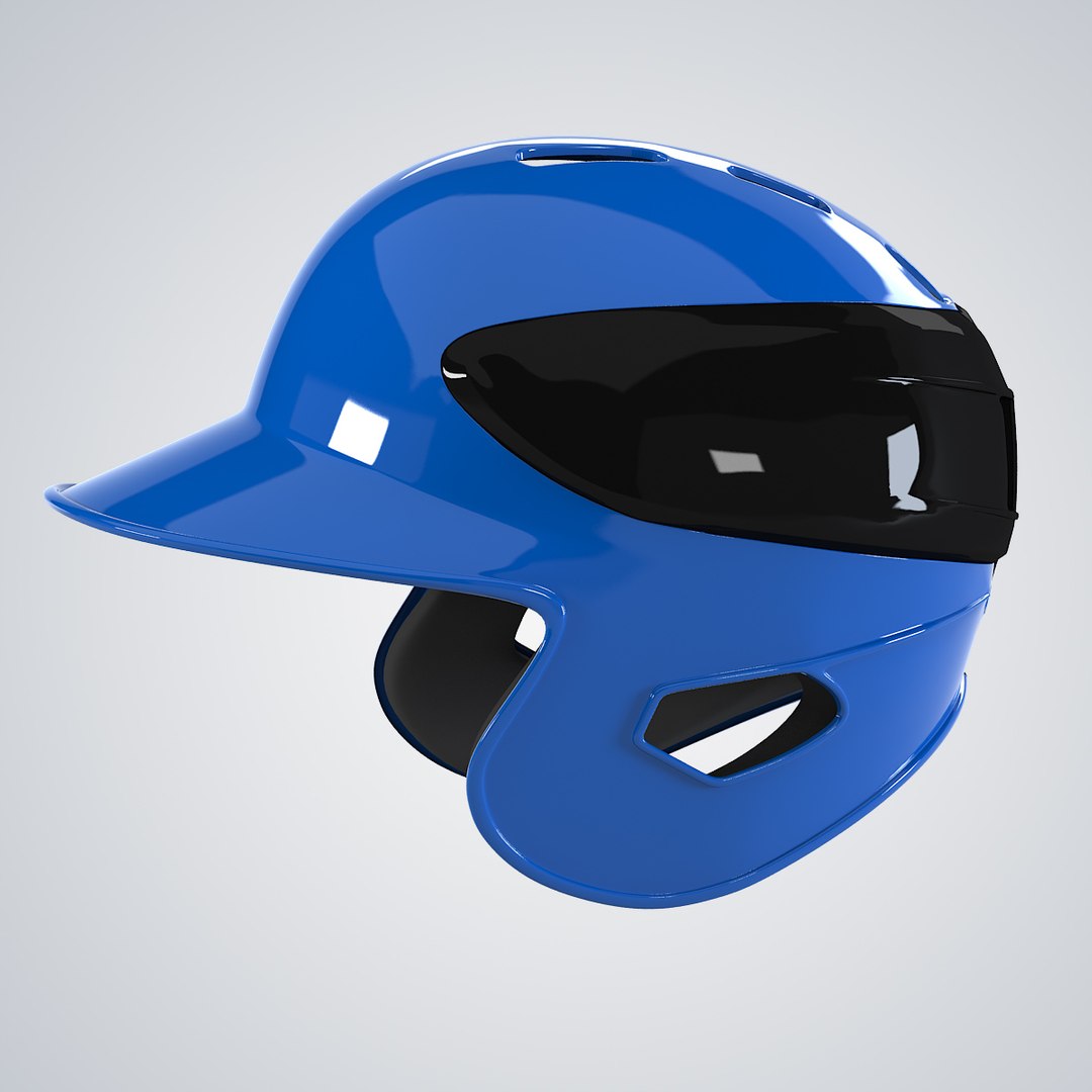 3d Model Baseball Helmet