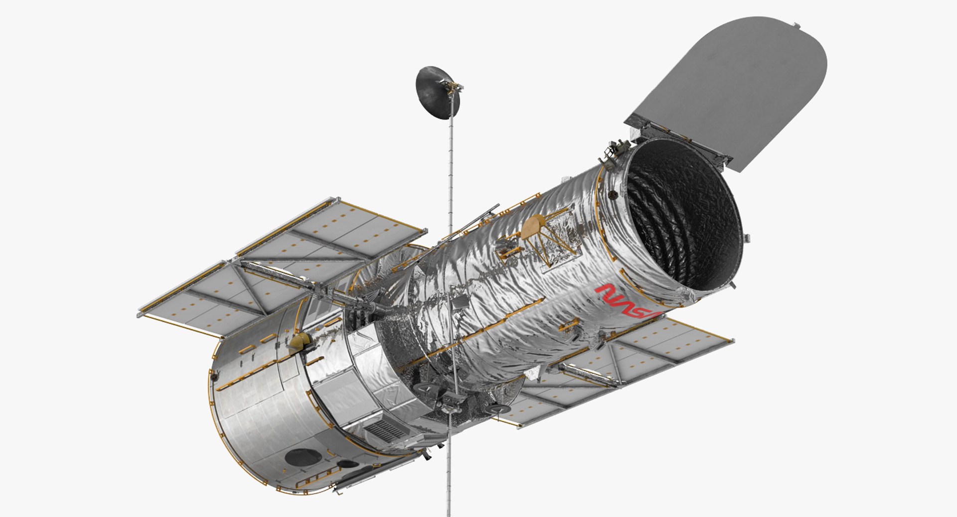 3D Hubble Space Telescope Model | 1143468 | TurboSquid