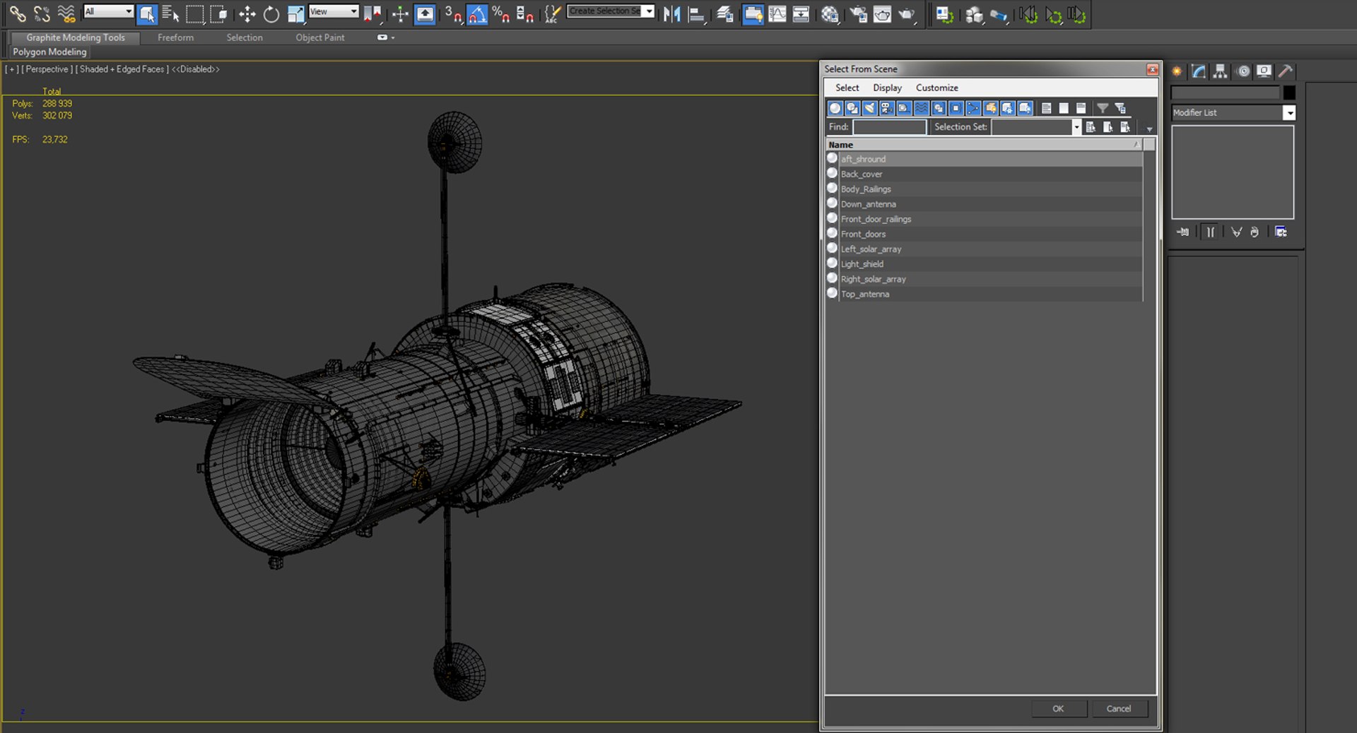 3D hubble space telescope model | 1143468 | TurboSquid