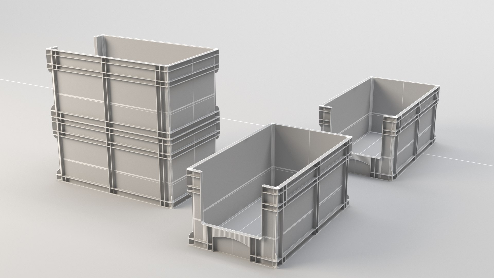 Stackable Plastic Tool Box 3D Model - TurboSquid 1939361