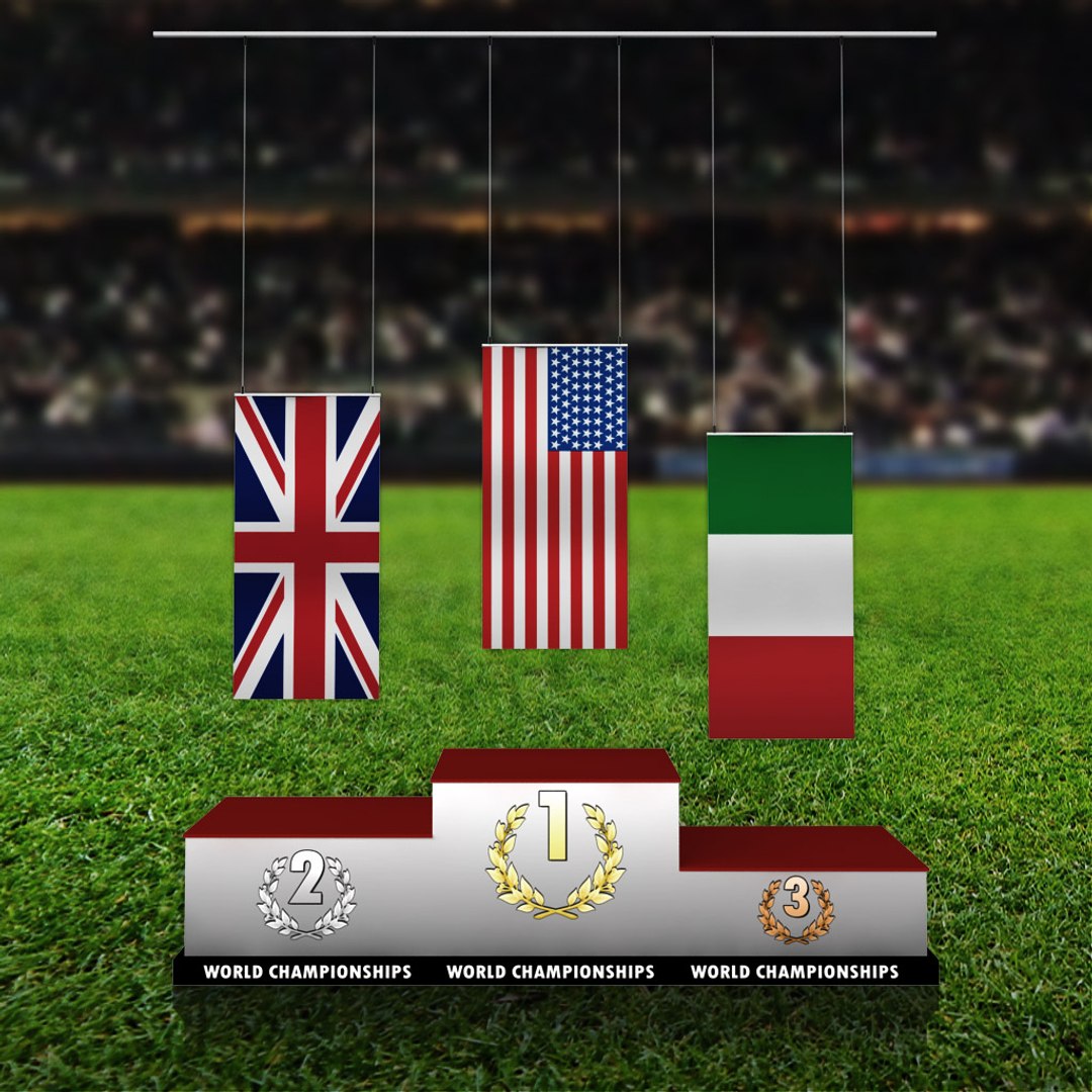 Normal Sport Podium Obj