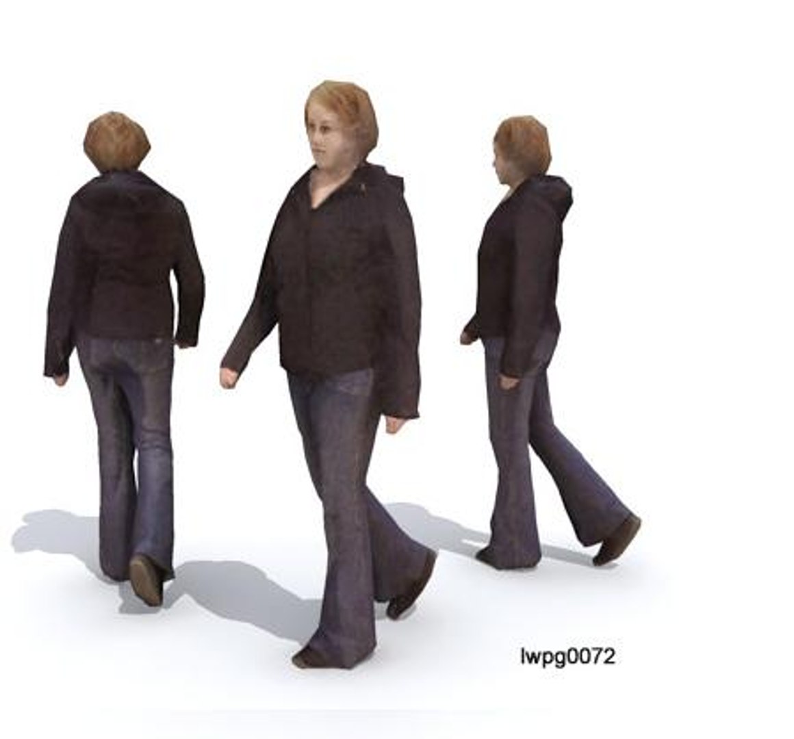 3d People Character Model