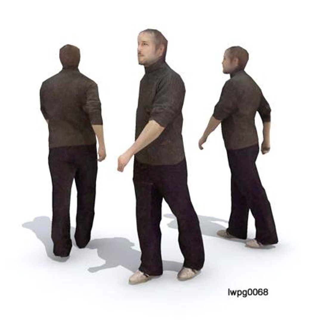 3d People Character Model