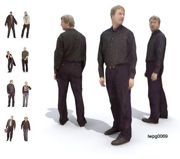 people character 3d max