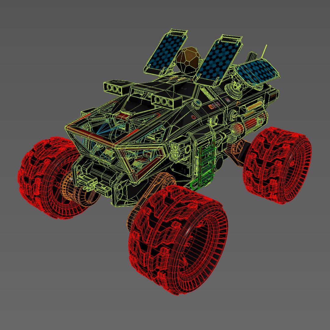 Exoplanet Rover 3D Model - TurboSquid 1346914