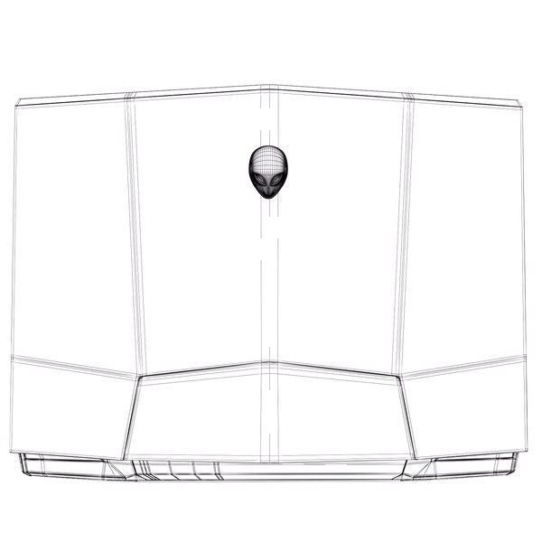 3d alienware m17x laptop model