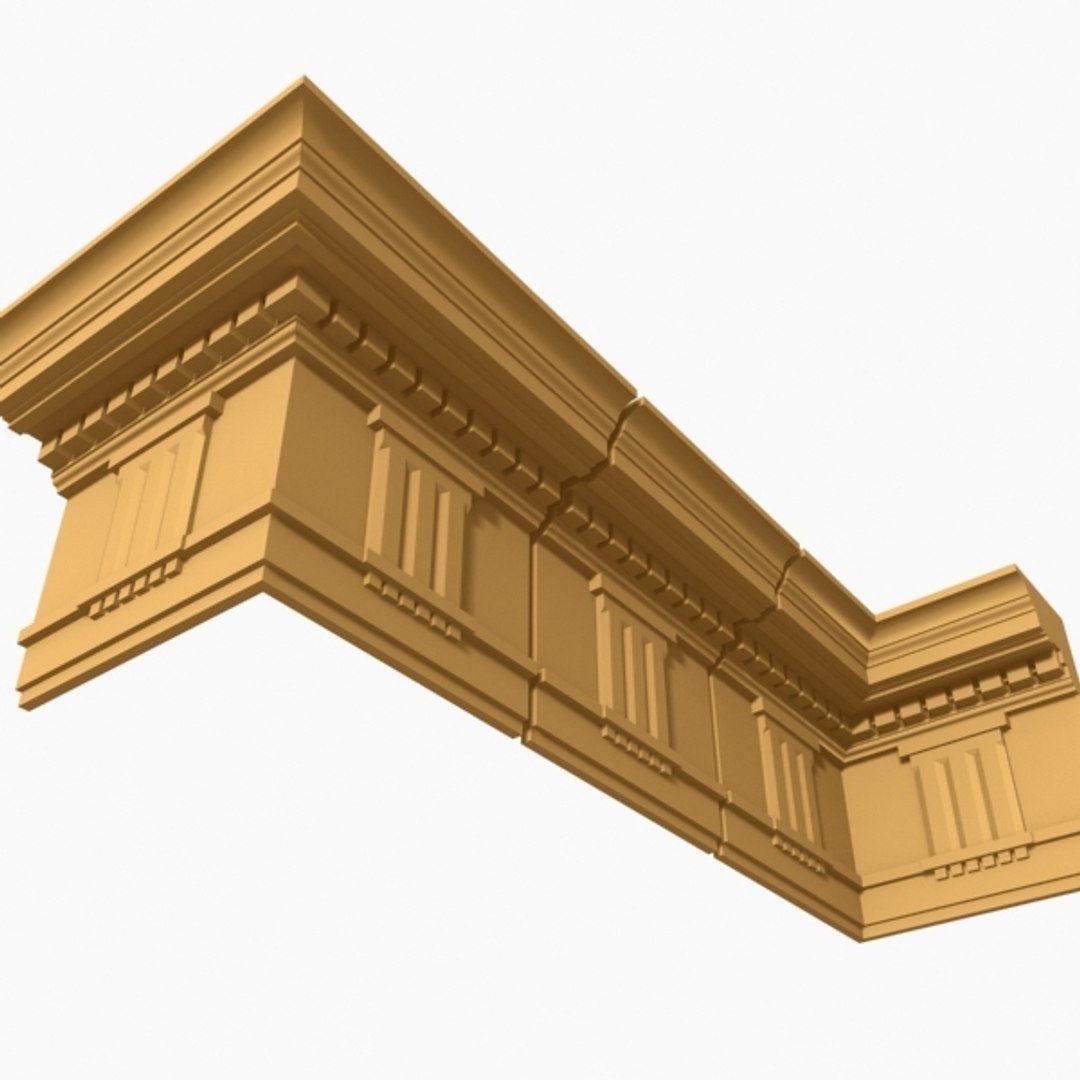 Interior Cornice Molding Dxf