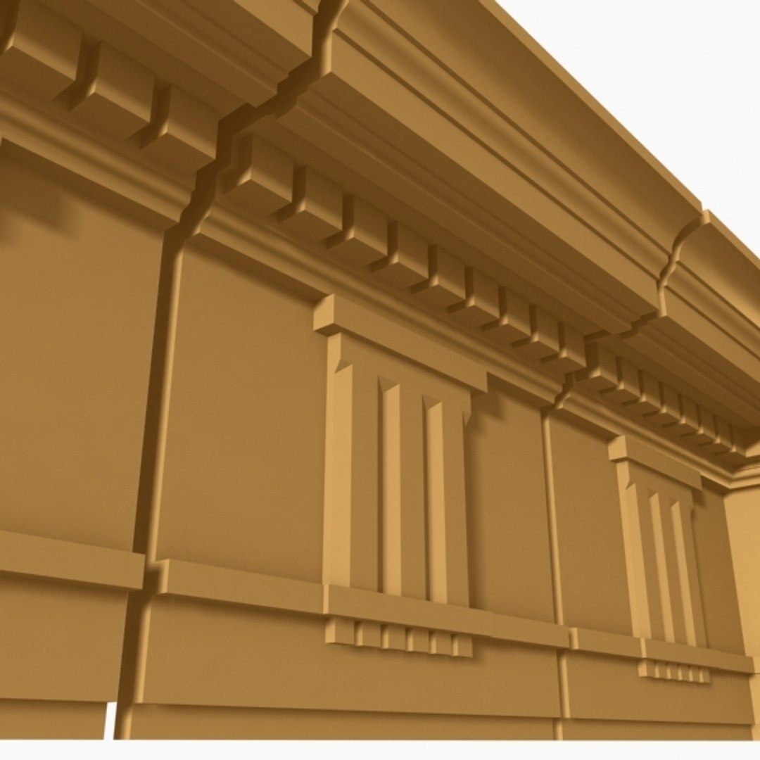 Interior Cornice Molding Dxf