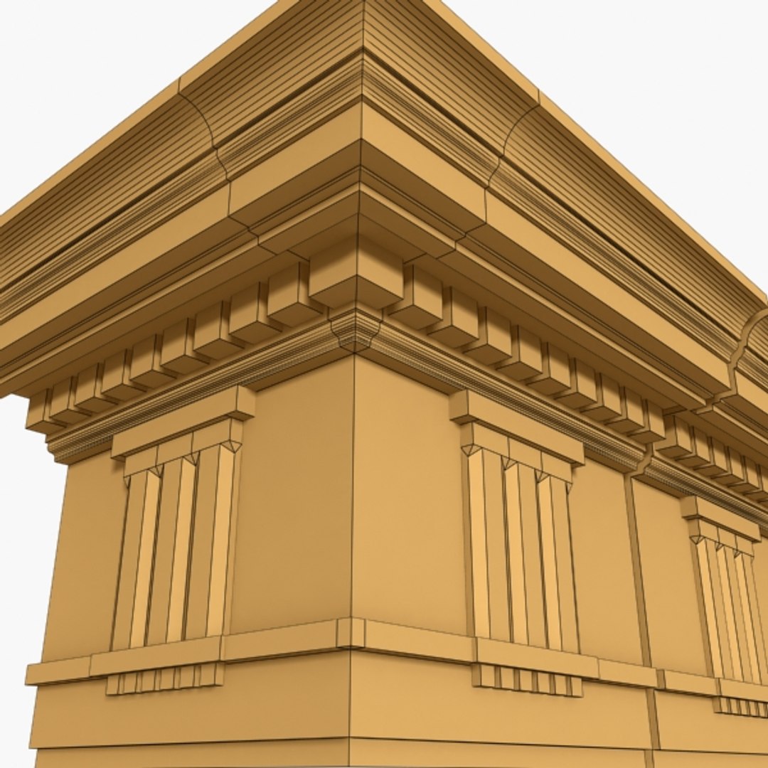 Interior Cornice Molding Dxf