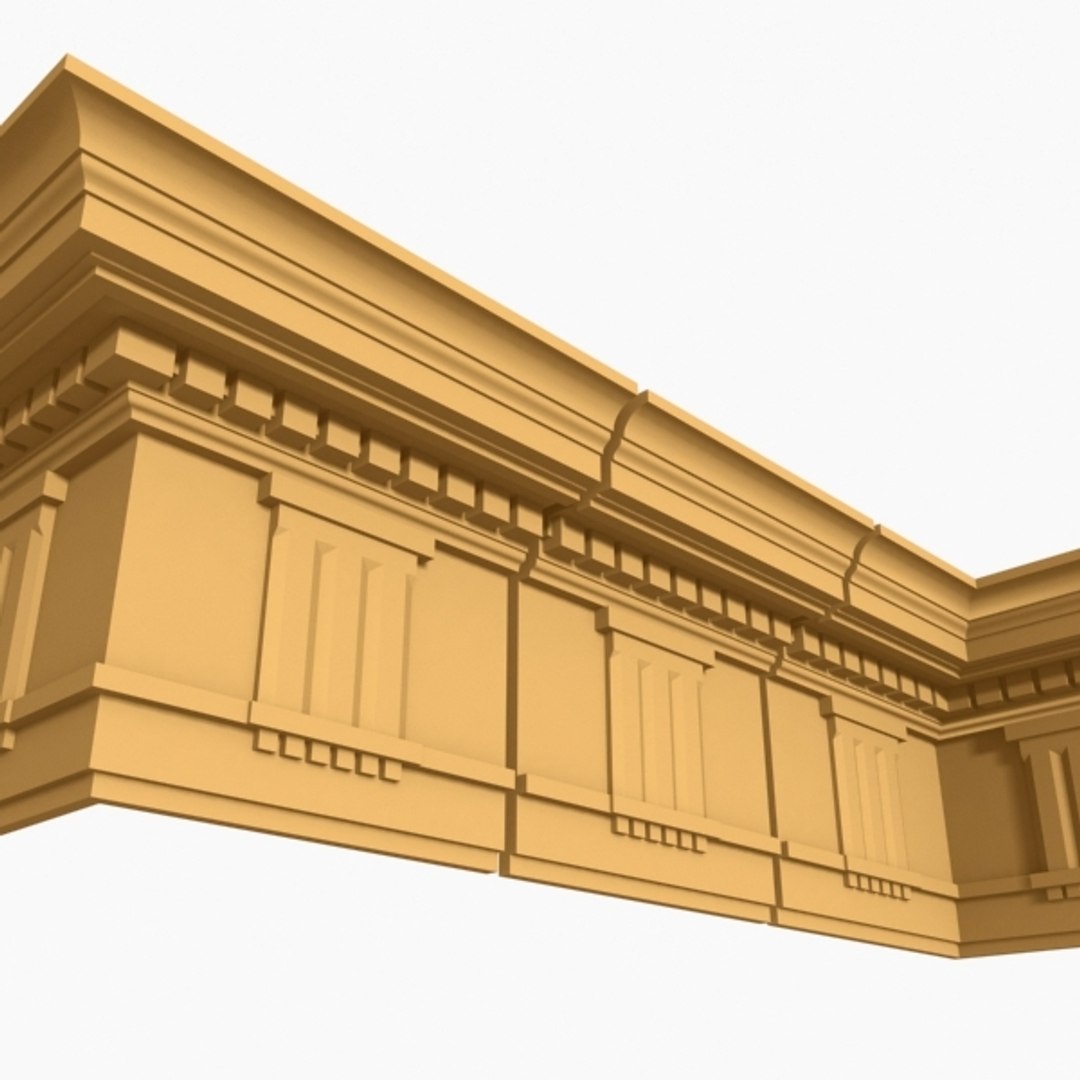 Interior Cornice Molding Dxf