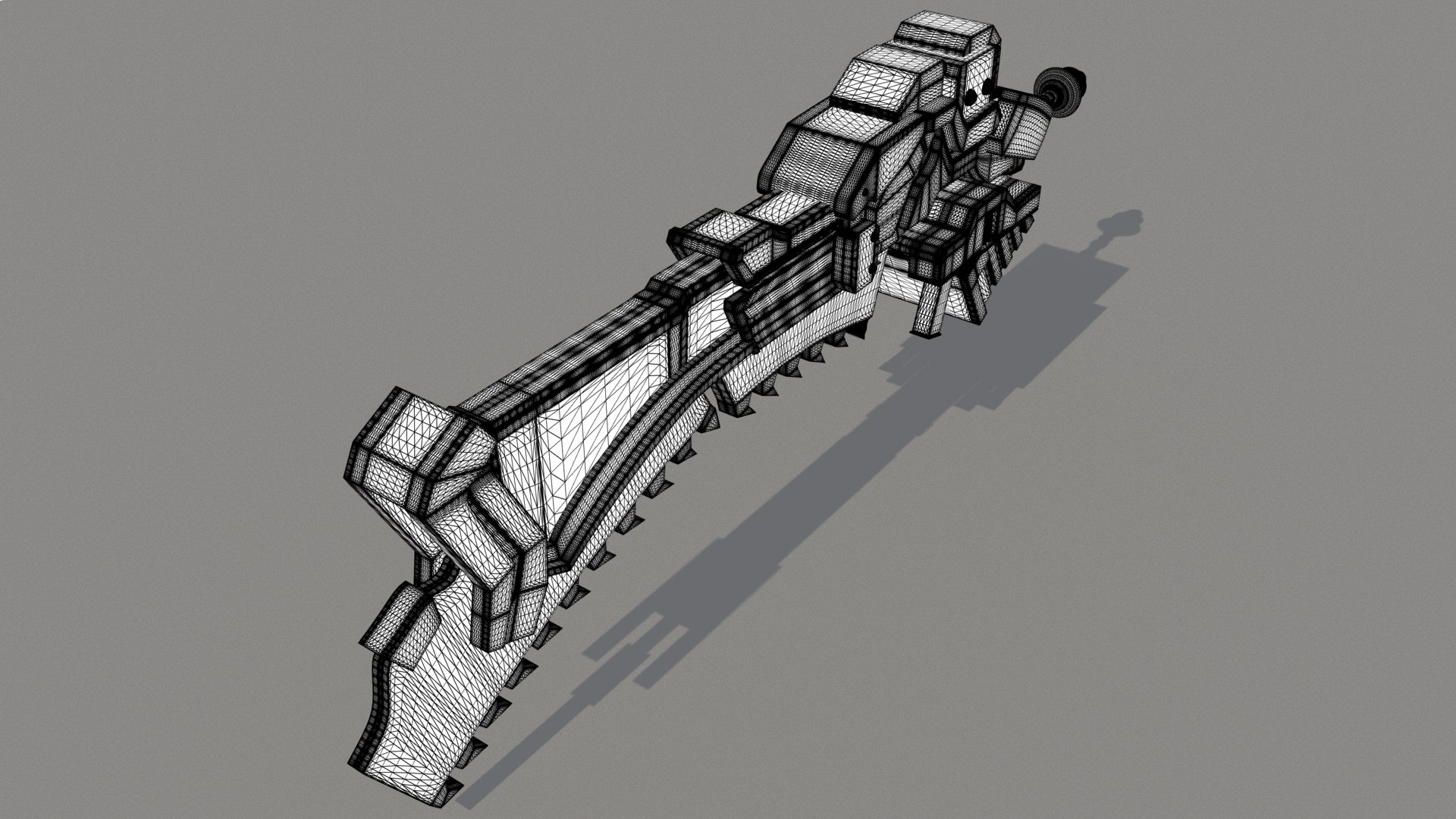 God Eater Sword 3D Model - TurboSquid 2166283