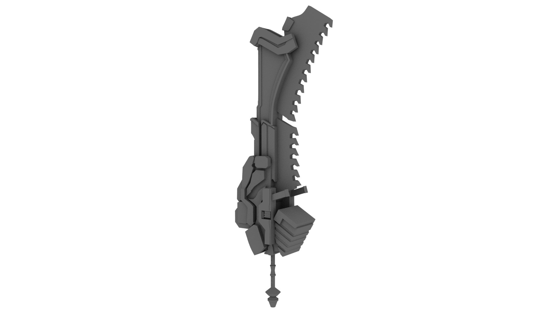 God Eater Sword 3D Model - TurboSquid 2166283