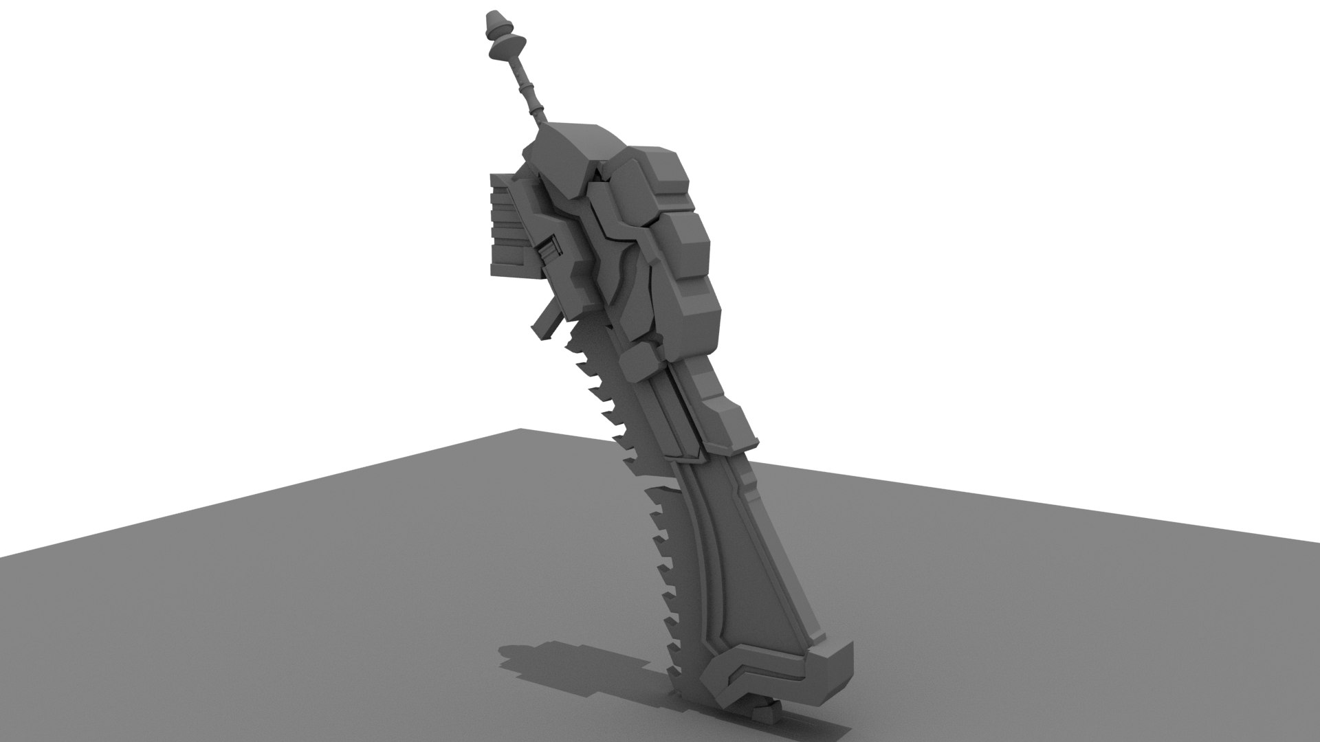 God Eater Sword 3D Model - TurboSquid 2166283