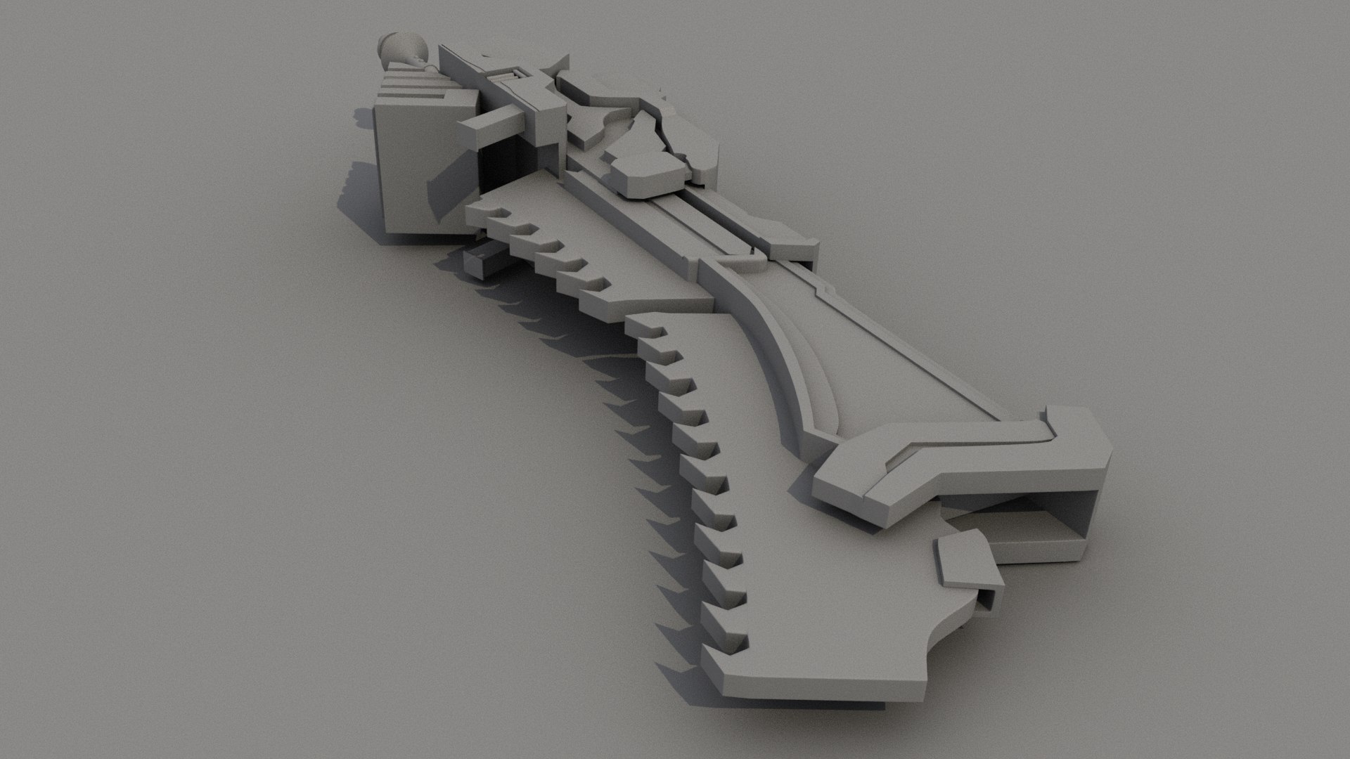 God Eater Sword 3D Model - TurboSquid 2166283