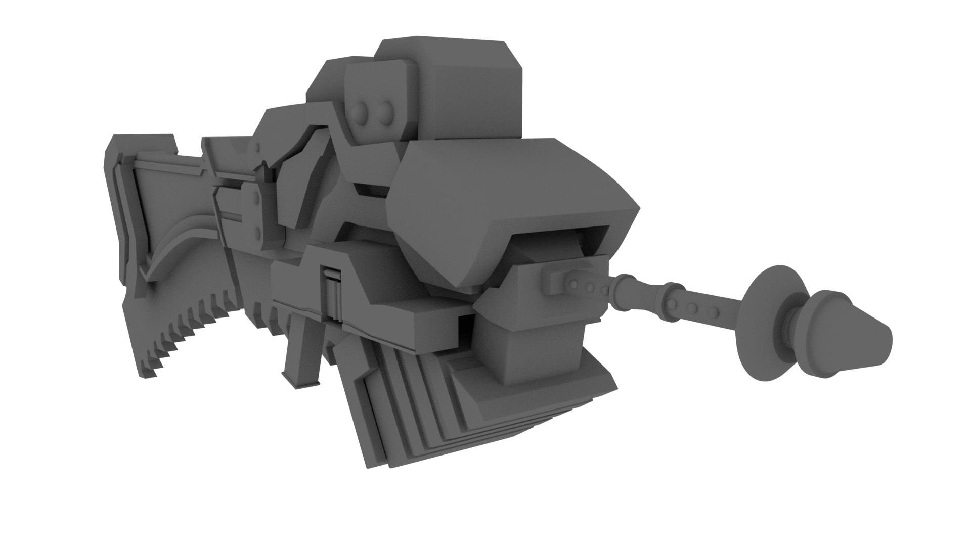 God Eater Sword 3D Model - TurboSquid 2166283