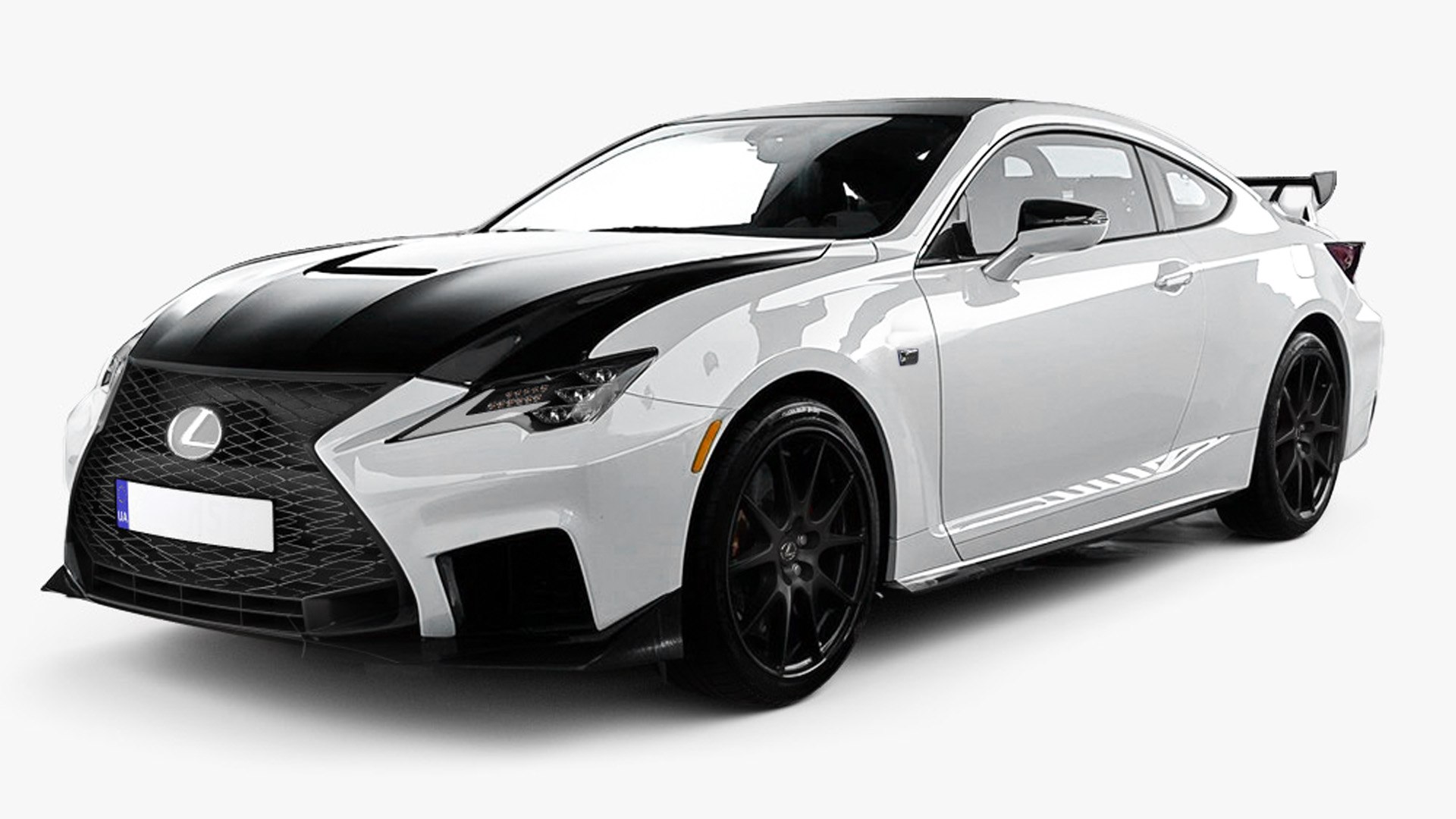 3D модель Lexus RC F-Track Edition 2022-US-spec - TurboSquid 2416421
