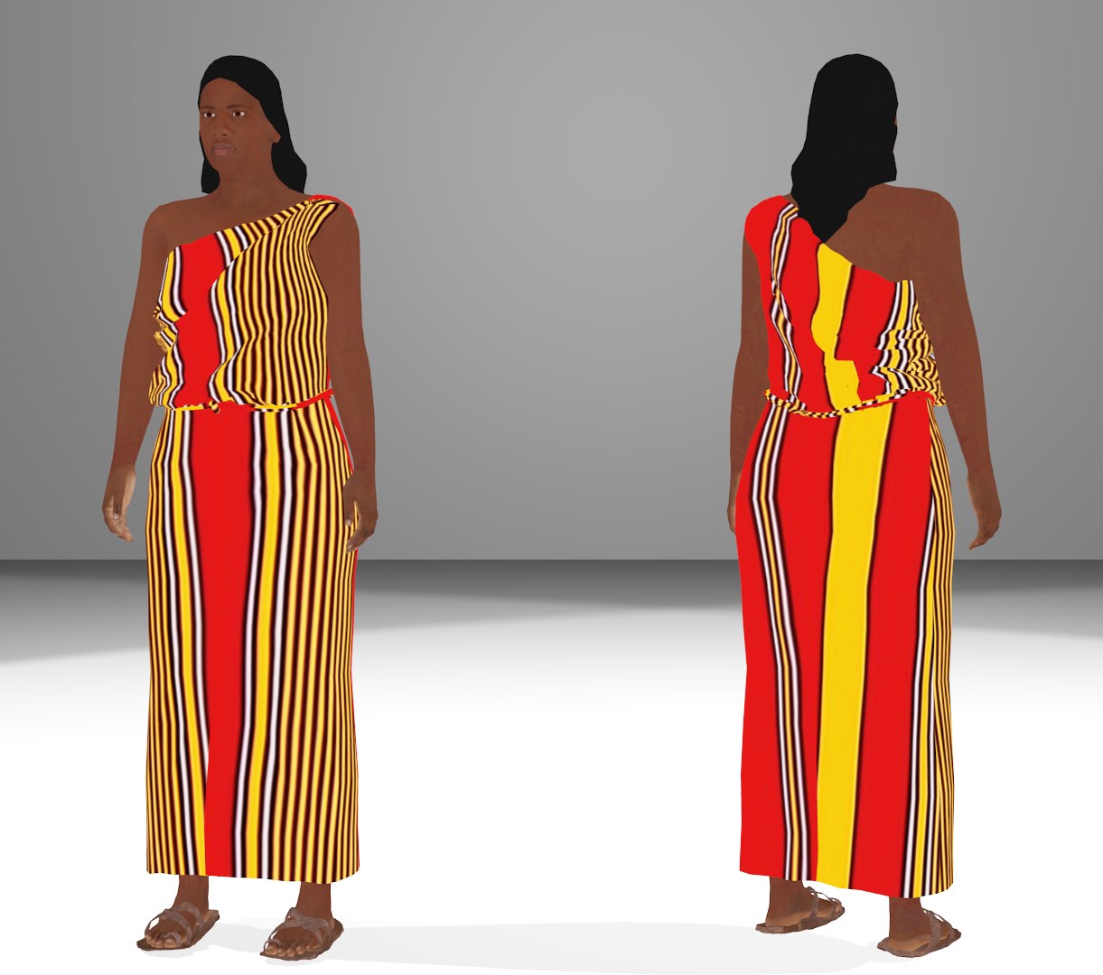 3D african female model - TurboSquid 1606795