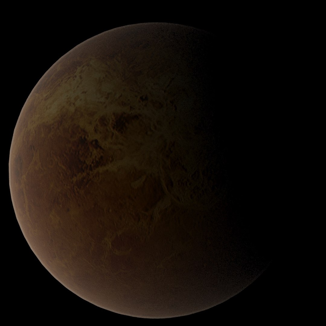 Venus Planet 3D Model - TurboSquid 1259248