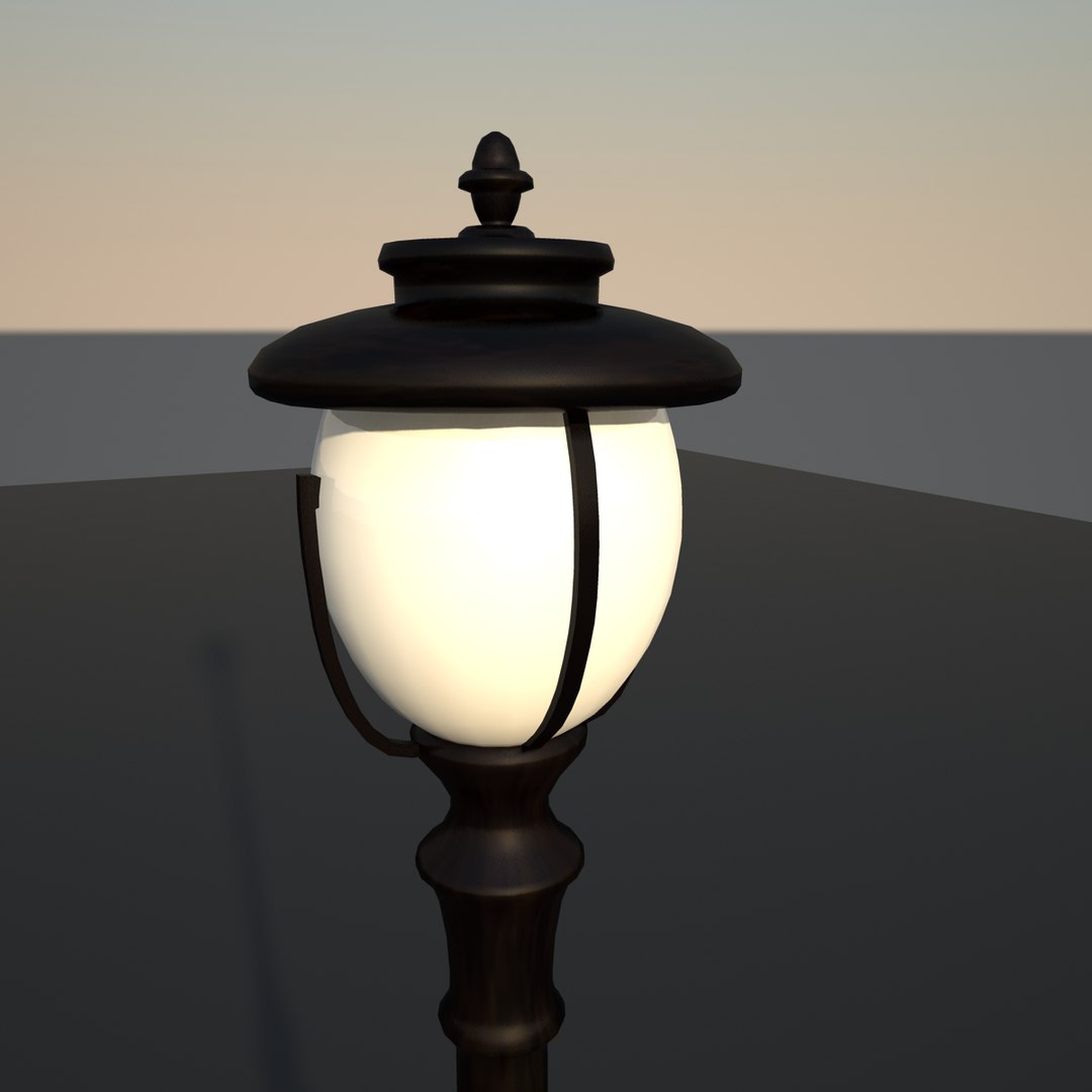 3d Model Of Street Light