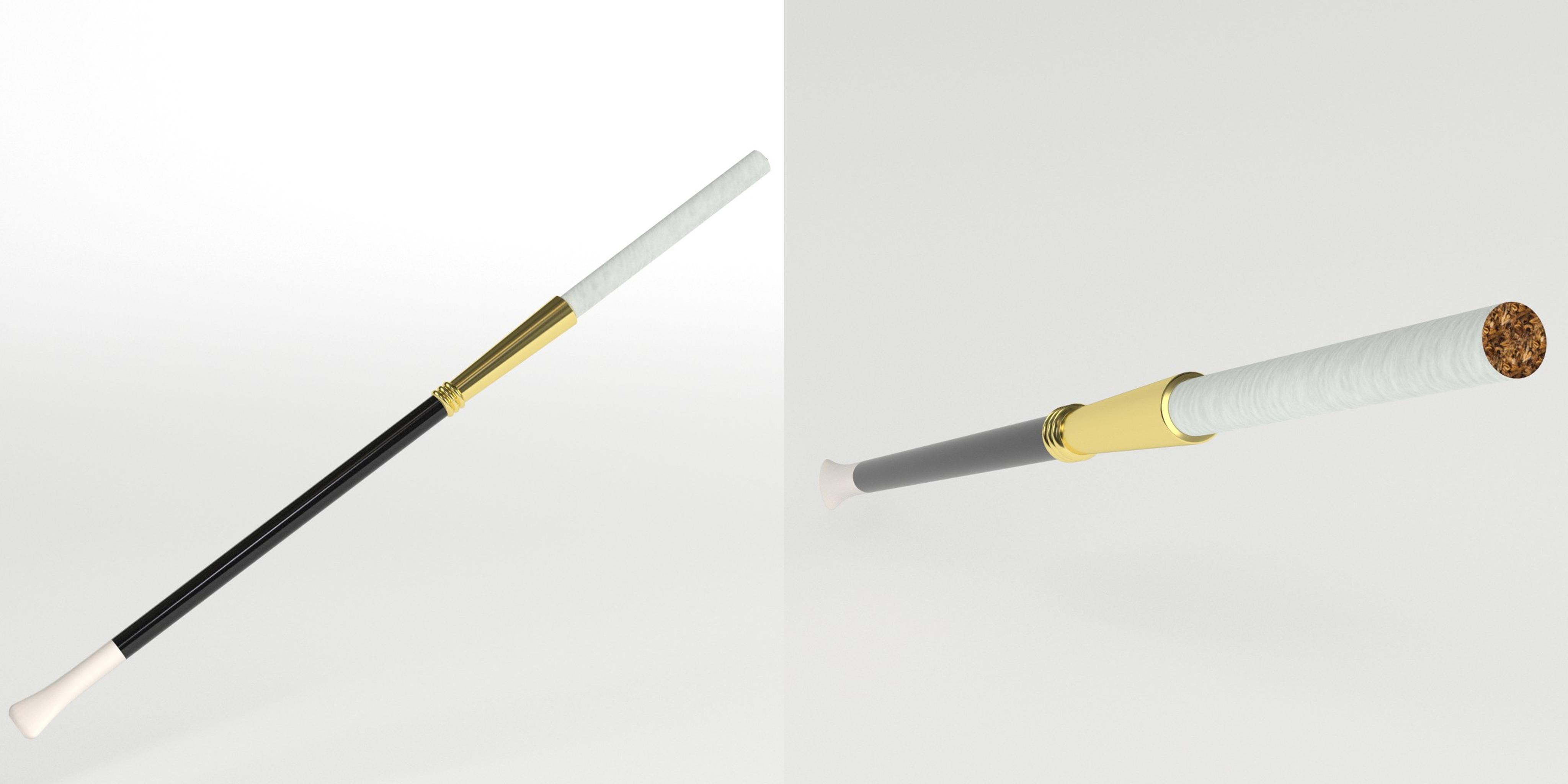 3D cigarette holder model - TurboSquid 1409691