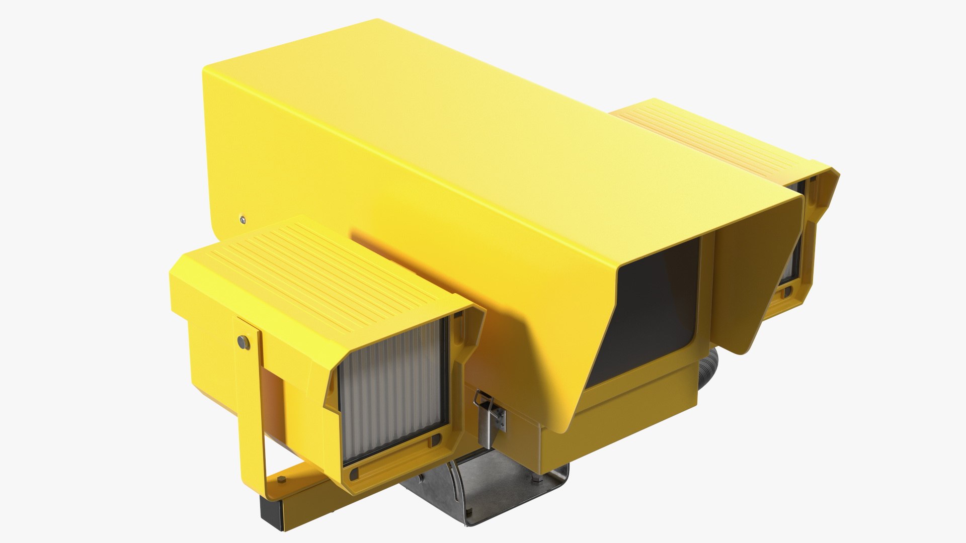 Traffic Speed Control Camera Yellow 3D - TurboSquid 1773108