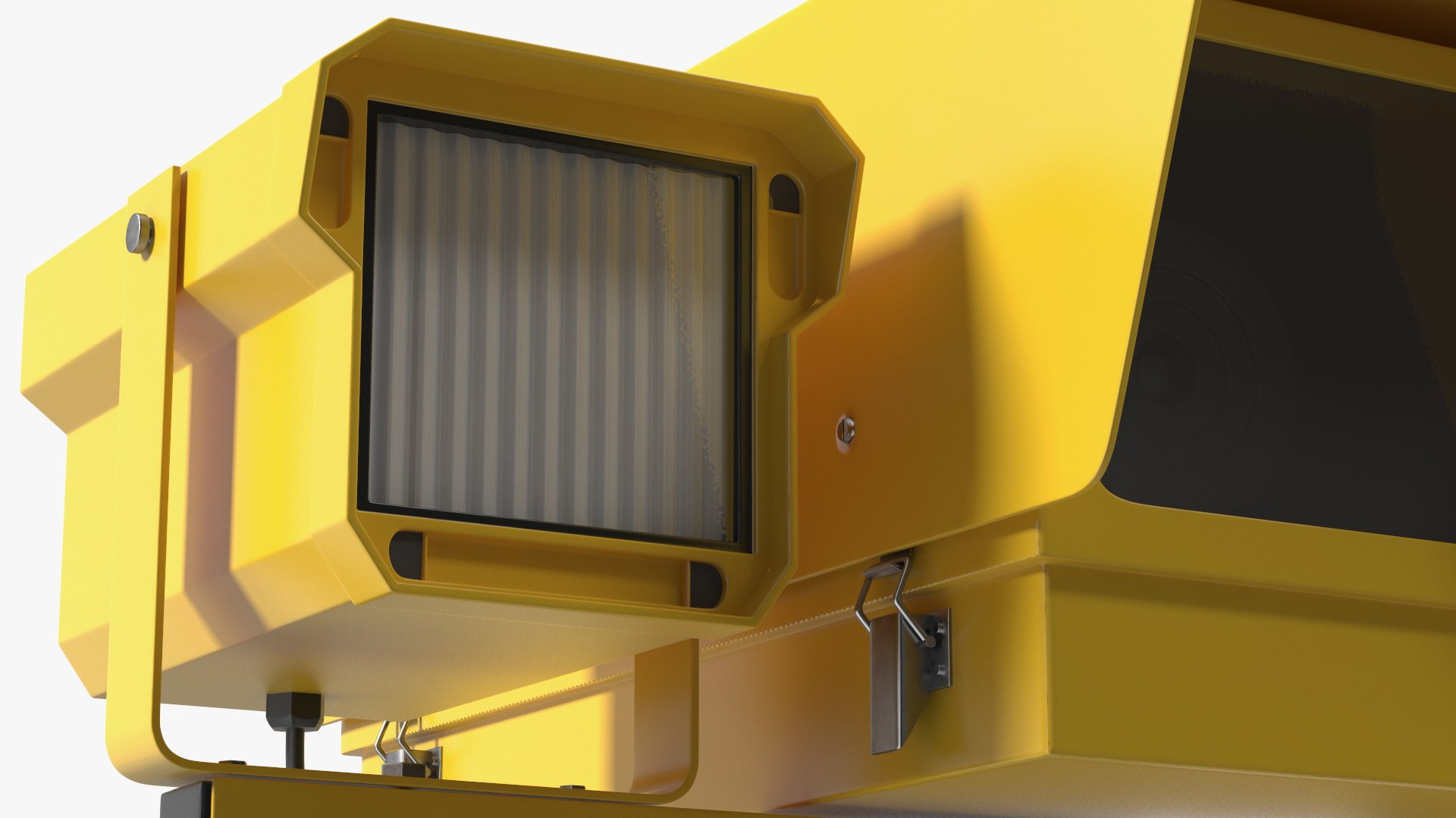Traffic Speed Control Camera Yellow 3D - TurboSquid 1773108