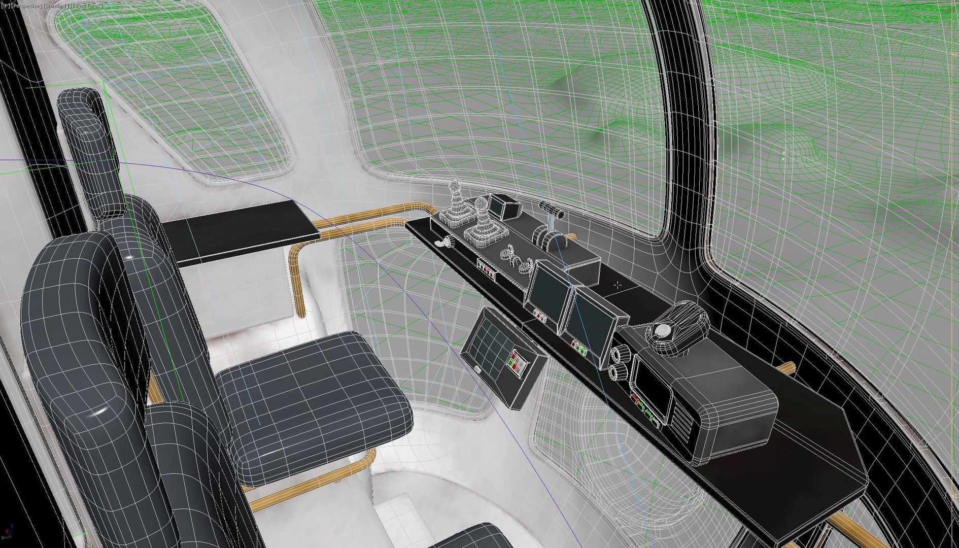 3D Space Exploration Vehicle Unity PBR model - TurboSquid 1991996