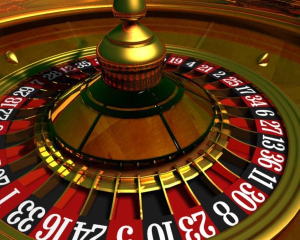 roulette 3d model