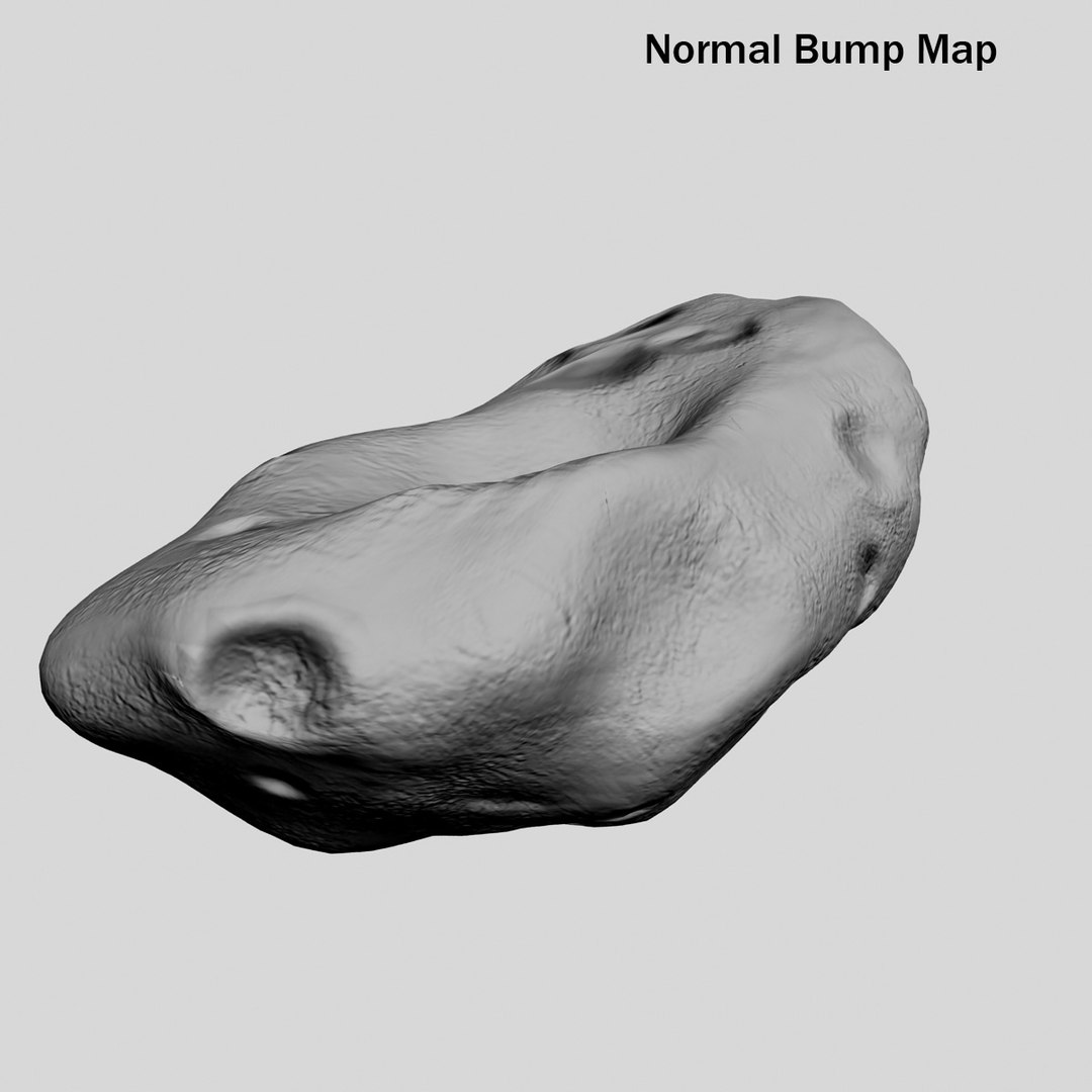 Asteroid Planetoid 3d Model