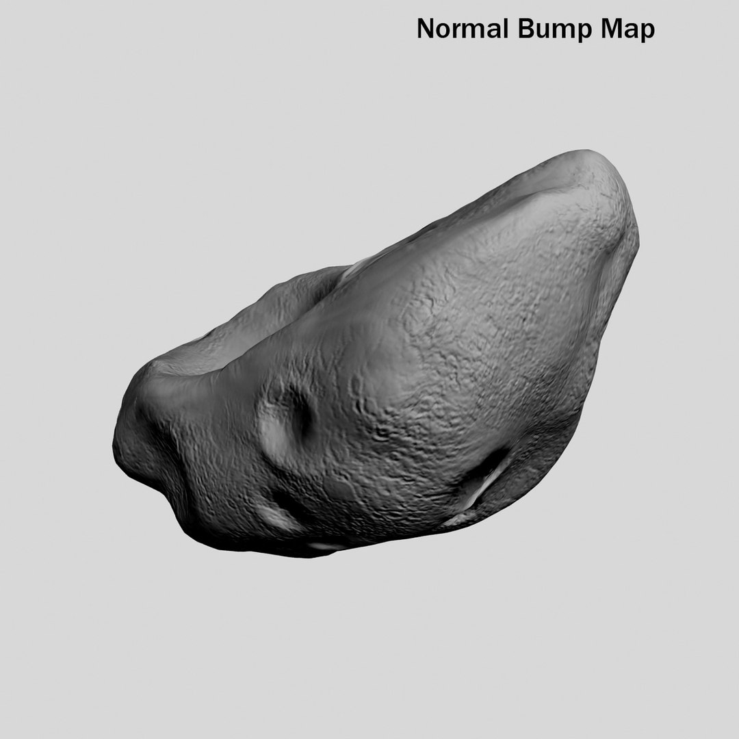 Asteroid Planetoid 3d Model