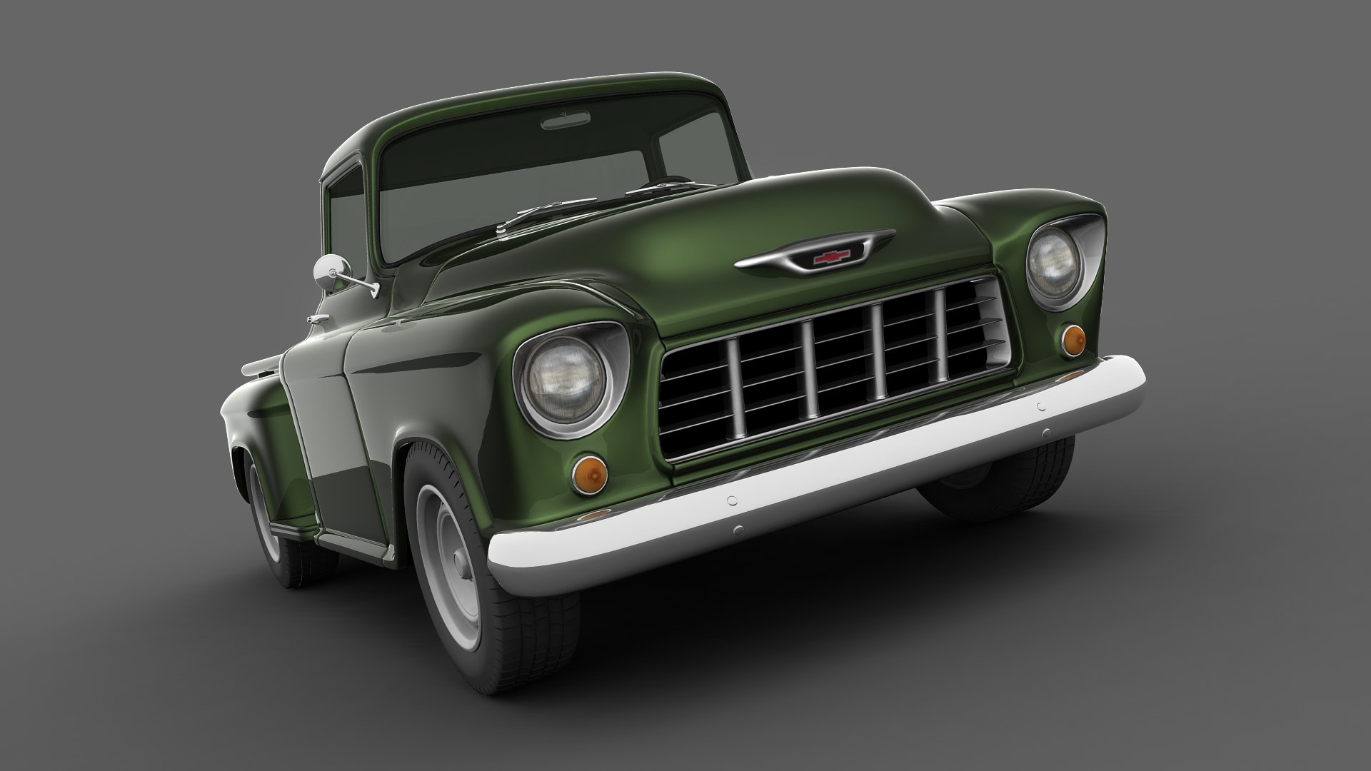 Chevrolet Truck 1955 3D - TurboSquid 1504531
