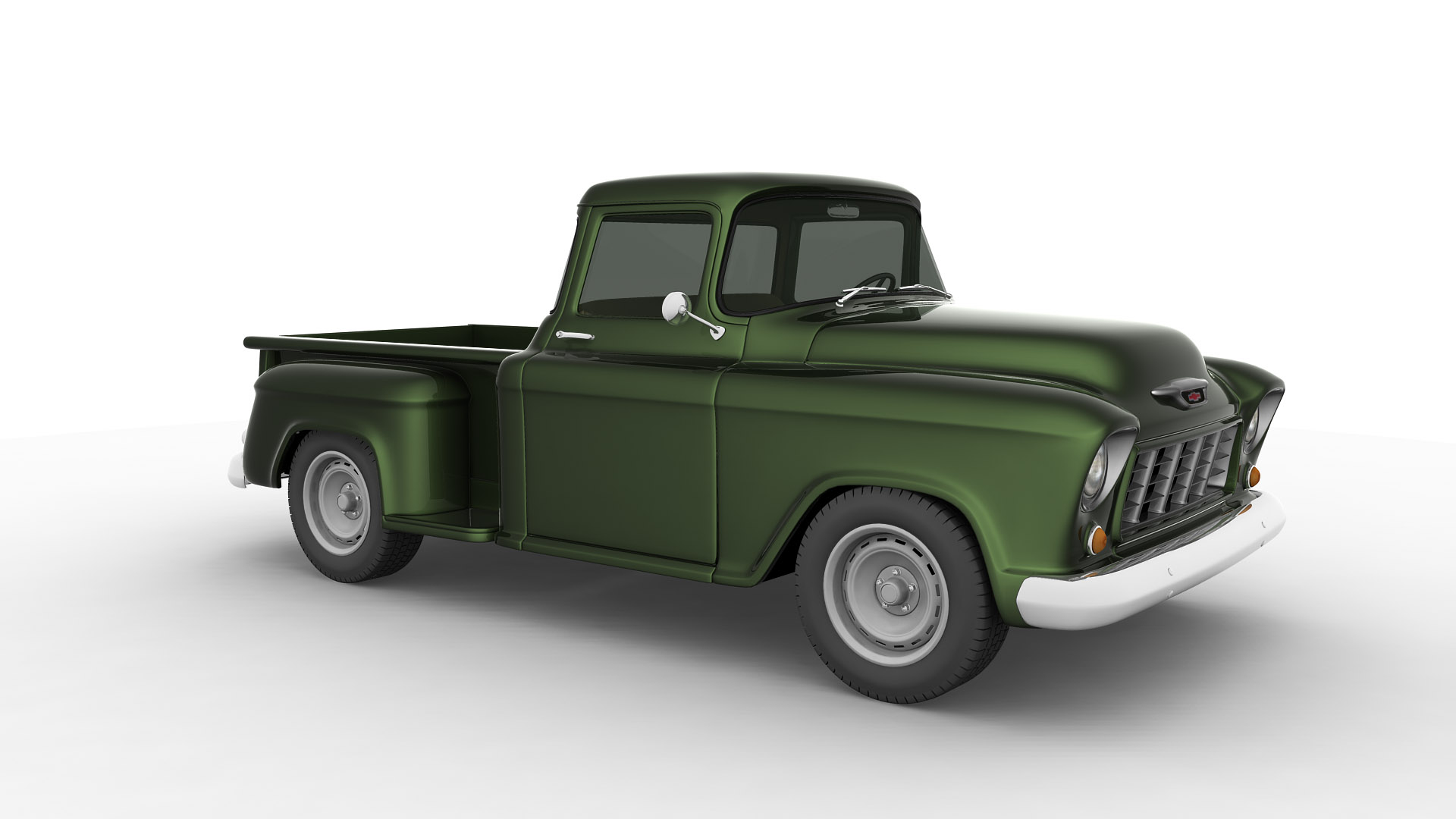 Chevrolet Truck 1955 3D - TurboSquid 1504531
