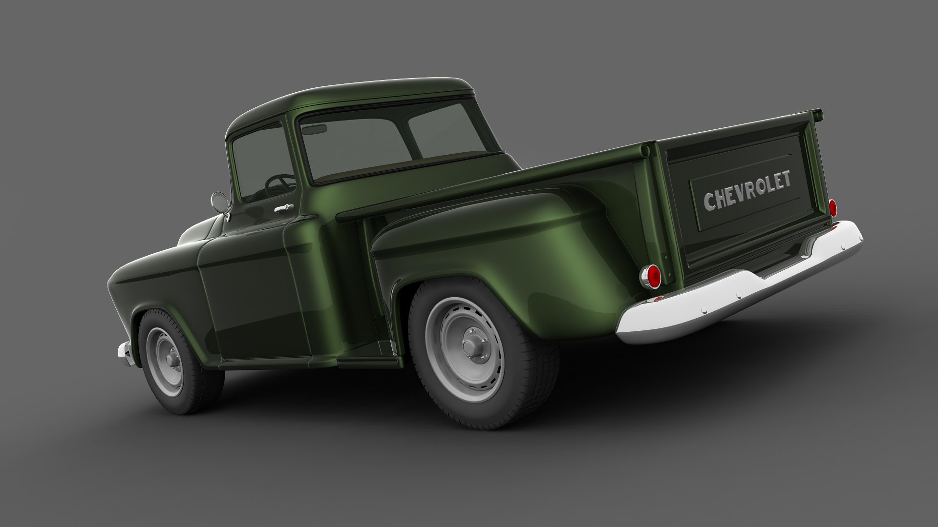 Chevrolet Truck 1955 3D - TurboSquid 1504531